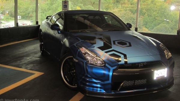 The Next Craze In Supercar Wraps: 3D Effects?