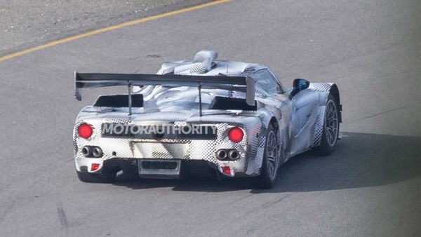 Mystery Ferrari Race Car Prototype Spy Shots