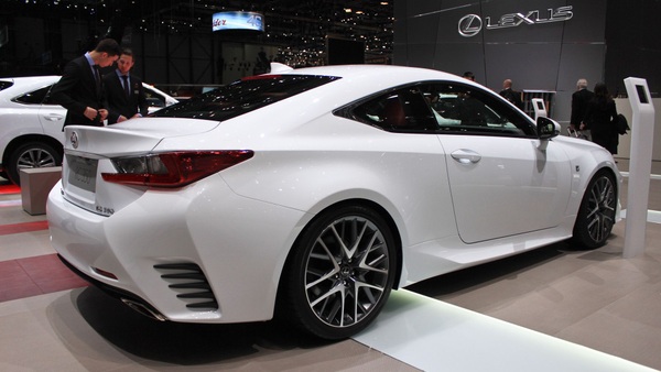 2015 Lexus RC 350 F Sport Revealed: 2014 Geneva Motor Show Live Photos