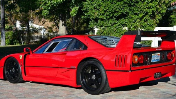 Converted Ferrari F40 LM Mixes Racing Dreams With Street-Legal Reality