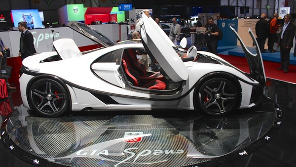 Spain’s GTA reveals new version of Spano V-10 supercar at 2015 Geneva ...
