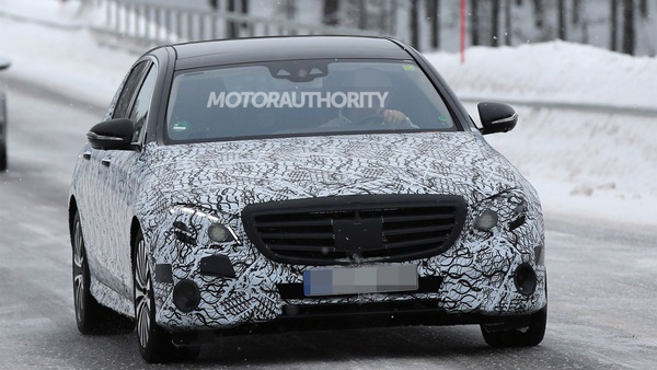2017 Mercedes-Maybach E-Class spy shots
