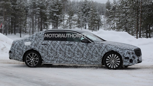 2017 Mercedes-Maybach E-Class spy shots