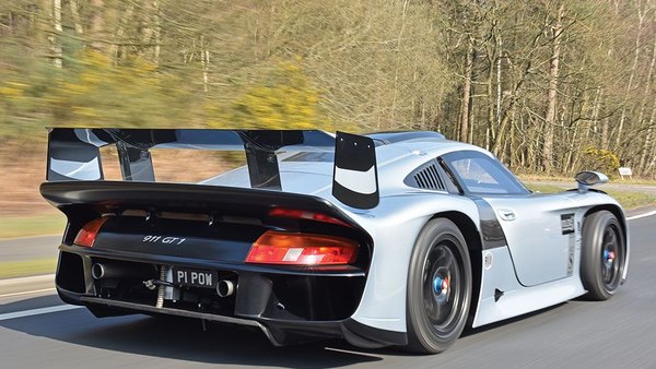 Street-legal Porsche 911 GT1 Evo racer sells for $3.14 million