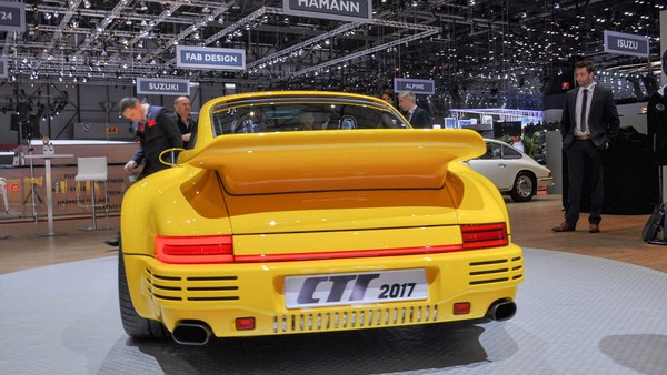 Ruf unveils rear-engine, carbon fiber CTR sports car
