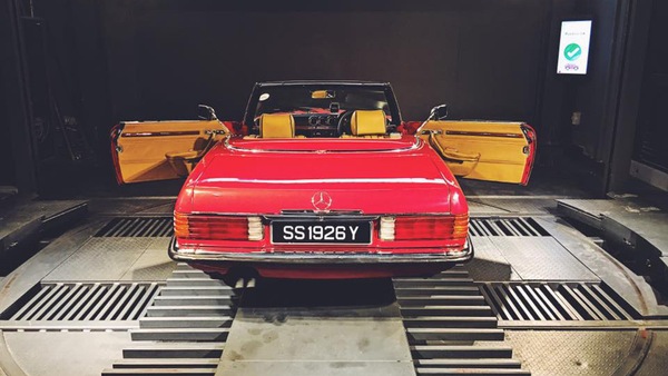 This vending machine sells Ferraris, Lamborghinis