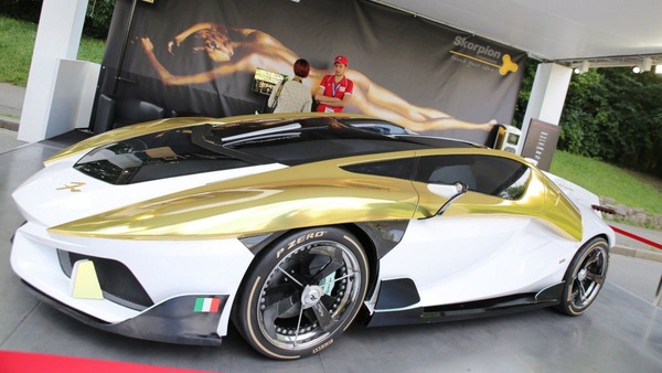 Italian firm unveils bizarre supercar complete with built-in fish tank