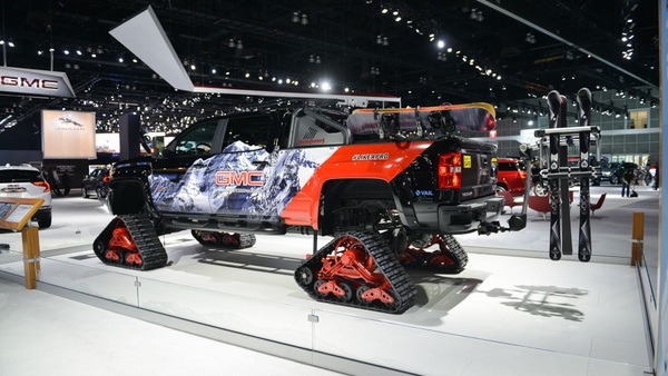 GMC is ready to conquer winter with the Sierra All Mountain concept
