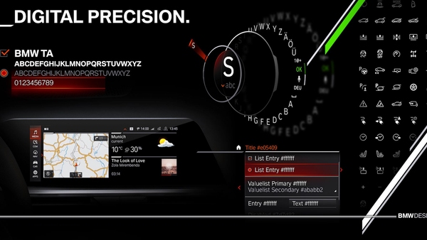BMW shows off next-generation digital instrument cluster