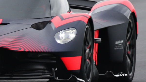Aston Martin Valkyrie hits the track for first time
