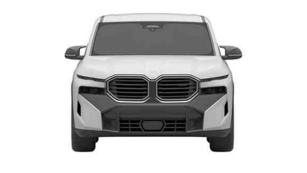 BMW XM super SUV likely revealed in patent drawings