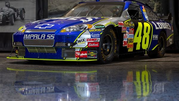 Jimmie Johnson's 2007 Chevrolet Impala SS NASCAR race car heads to auction