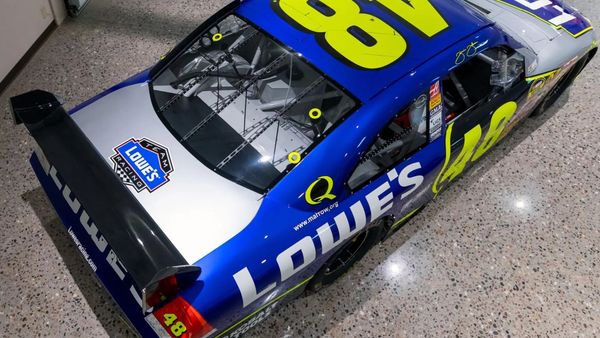 Jimmie Johnson's 2007 Chevrolet Impala SS NASCAR race car heads to auction