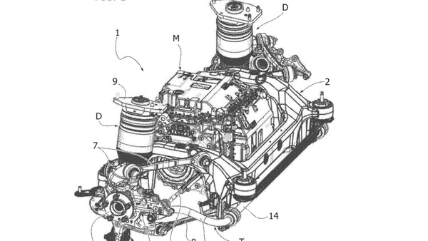 Stellantis patents rear-wheel-steering system