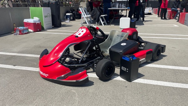Going for a spin in the Honda eGX Electric Go-Kart Concept