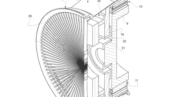 Ferrari files patent for an in-wheel electric motor