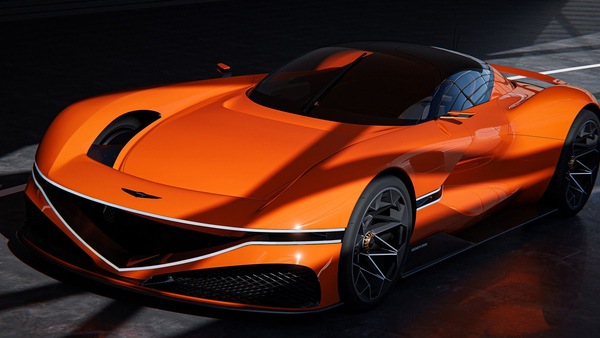 Genesis debuts V-6 hybrid hypercar concept packing 1,071 hp