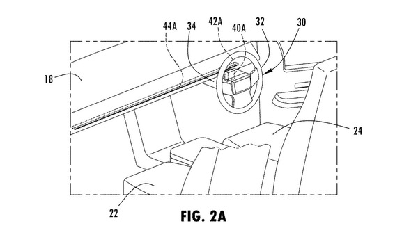Ford might turn the steering wheel into a deployable assist handle
