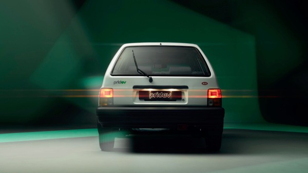 Kia marks 80th anniversary with manual-equipped EV restomod