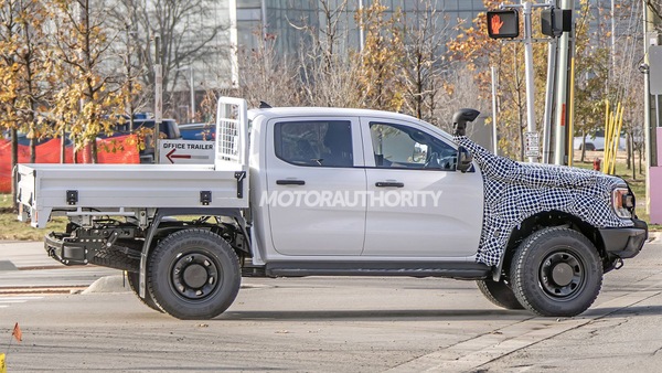 2026 Ford Ranger Super Duty spied, will tow almost 10,000 pounds