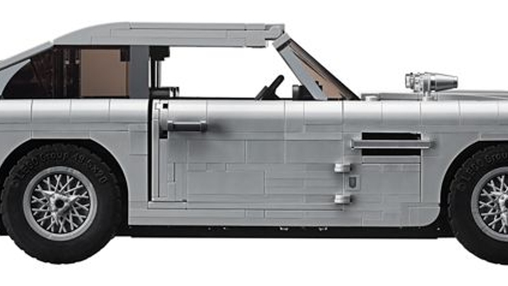 Live your James Bond fantasies in small scale with this Lego DB5