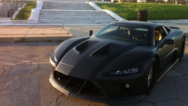 America’s Falcon F7 Supercar Concept Debuts In Detroit: Video